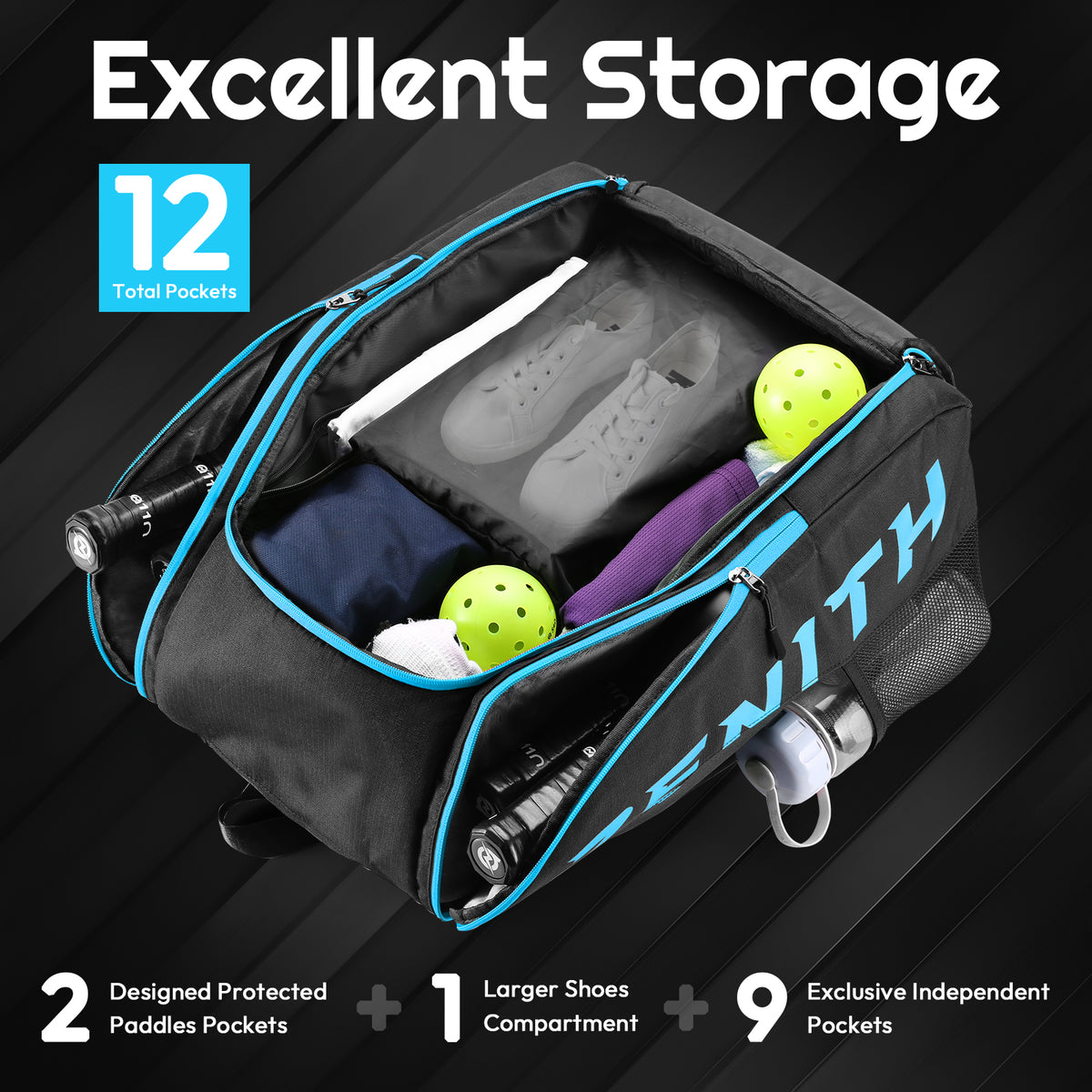 A11N Zenith Tournament Pickleball Backpack | A11N SPORTS