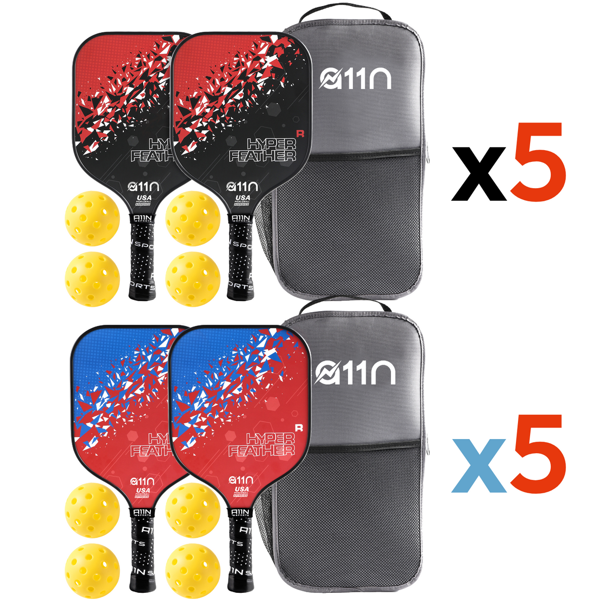 A11N 20 Pickleball Paddles Set For YMCAs, Communities, Schools